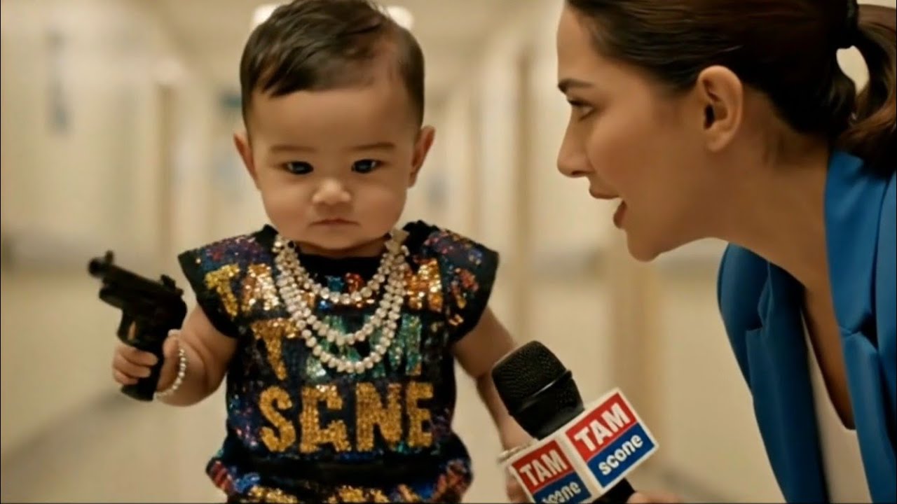 Viral baby interviews 😂 | cute baby vs reporters | Collection of AI ...