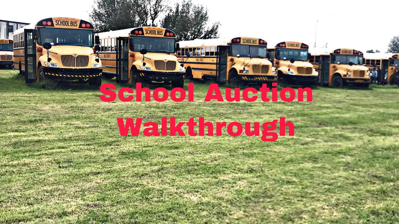 Picking Up My Purchases At School Auctions(September 21, 2020) - YouTube