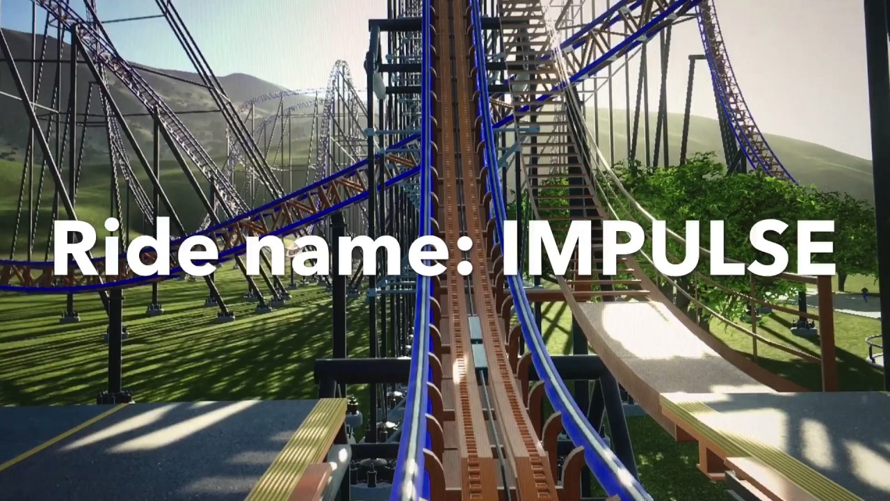 The IMPULSE Roller Coaster | Planet Coaster - YouTube