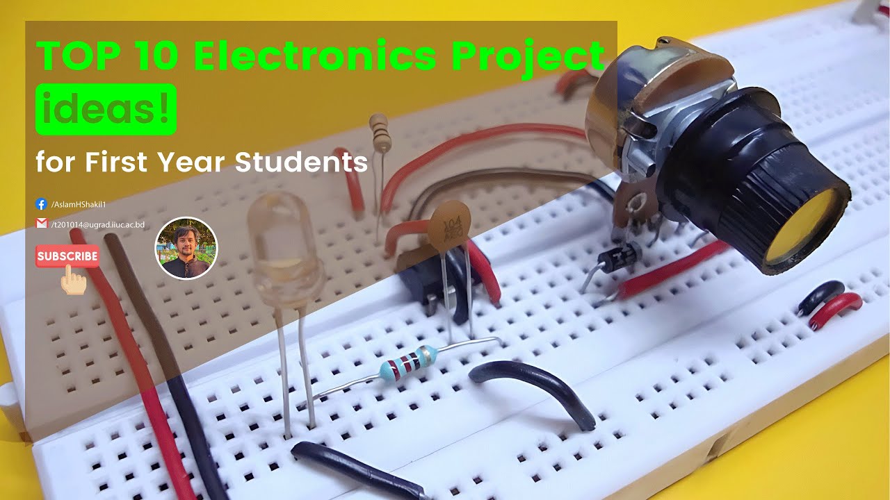 Top 10 Fundamental Electronic Project Idea - YouTube