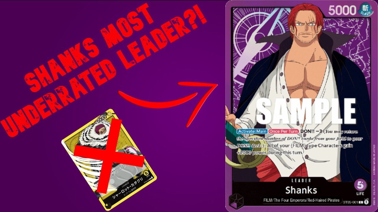 [OPTCG] SHANKS FILM LEADER ISN'T BAD... - YouTube