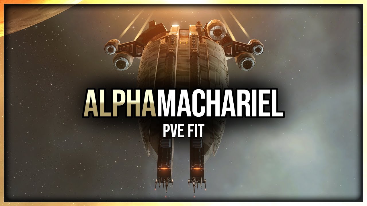 Eve Online - Machariel - Alpha Fit - YouTube