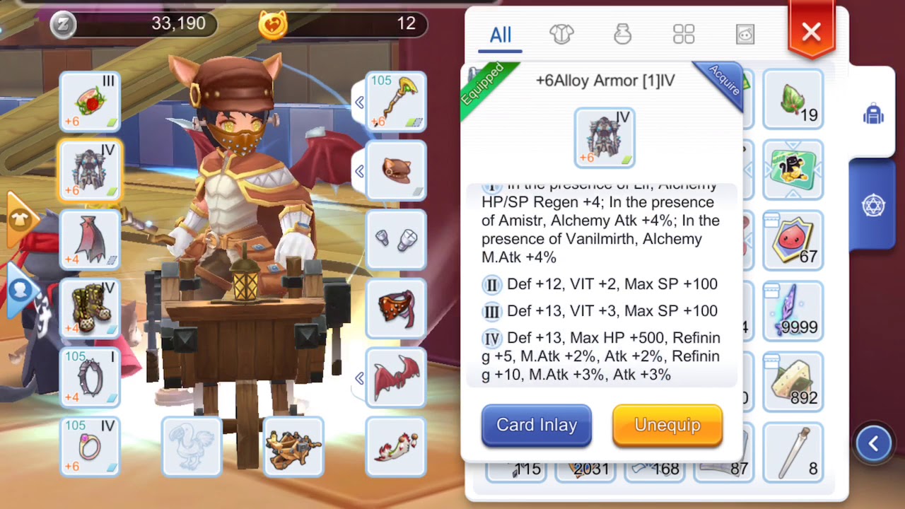 Ragnarok M Eternal Love Creator Hell Plant/ Sphere Parasitism Full ...