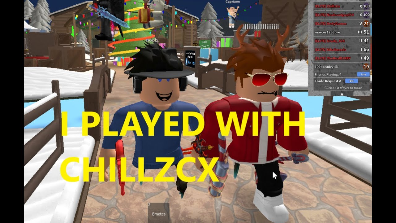 I PLAYED WITH CHILLZCX!!!!!!!!!!! - YouTube