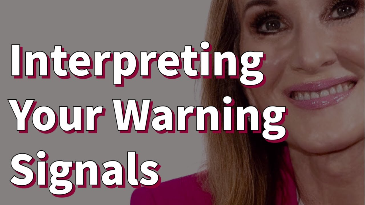 Recognising & Interpreting your Warning Signals - YouTube