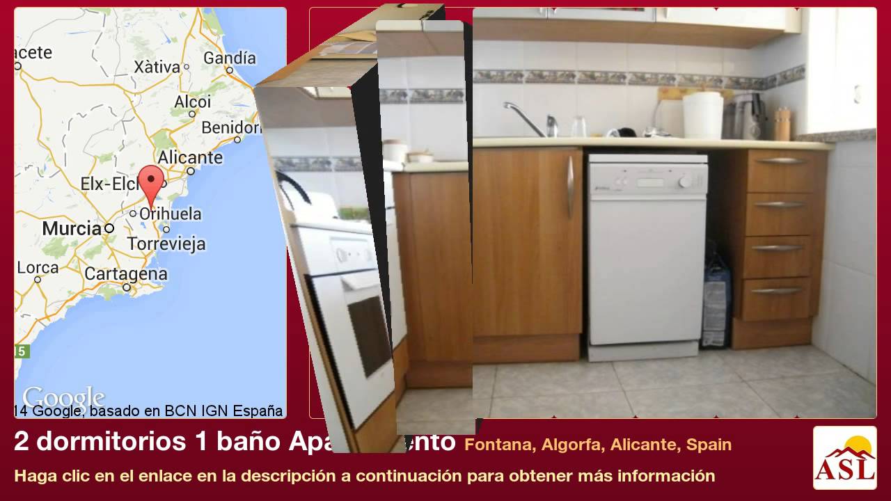 2 dormitorios 1 baño Apartamento se Vende en Fontana, Algorfa, Alicante ...