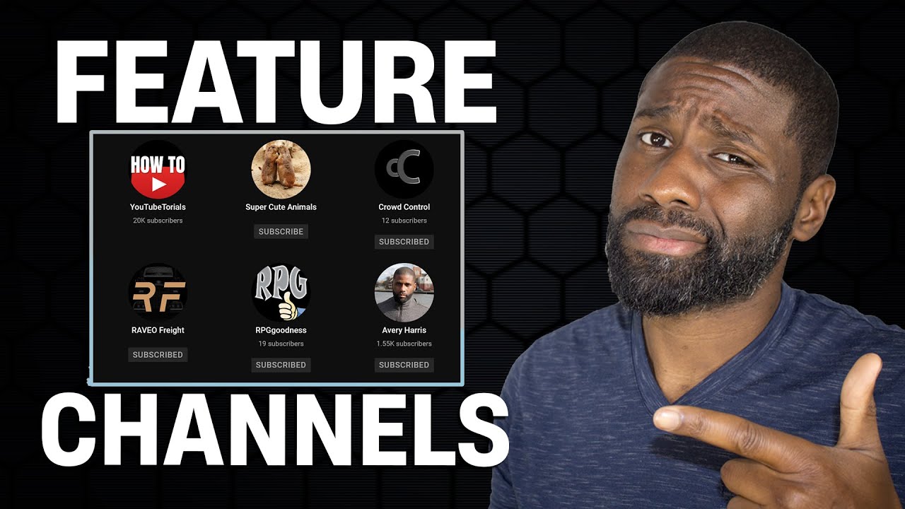 How to feature channels on YouTube 2023 - YouTube