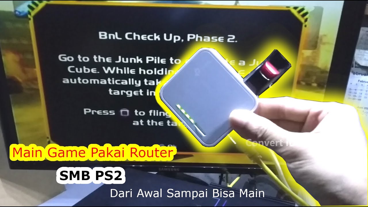 Cara Main PS2 Menggunakan Router I PS2 SMB I MR3020 V3 - YouTube