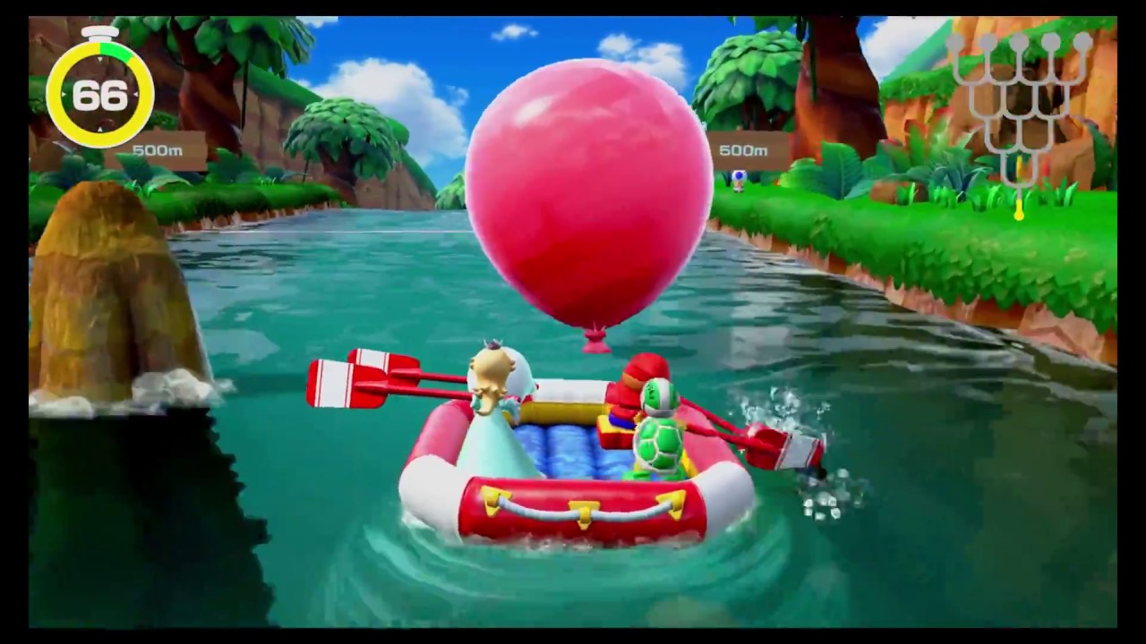Stroke, Stroke, Stroke! River Survival - Super Mario Party - YouTube
