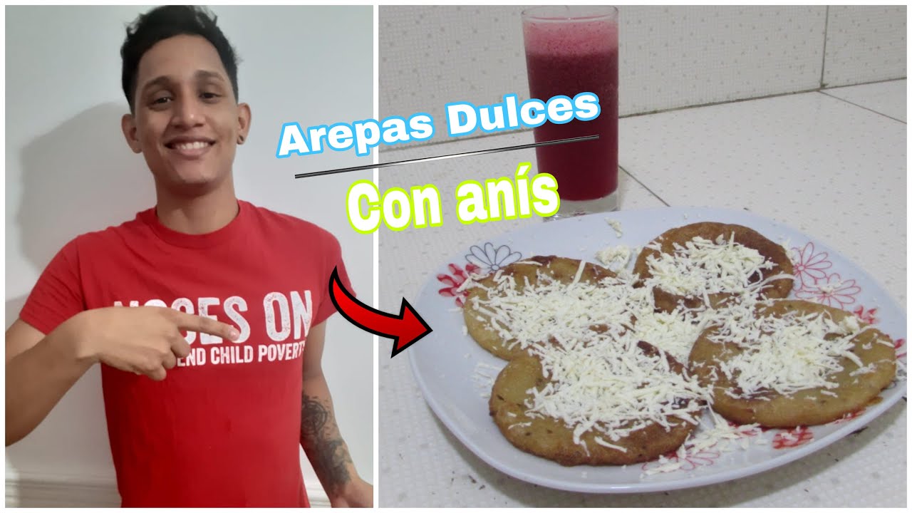 PREPARACIÓN DE AREPA DULCES CON ANÍS #AREPAS - YouTube