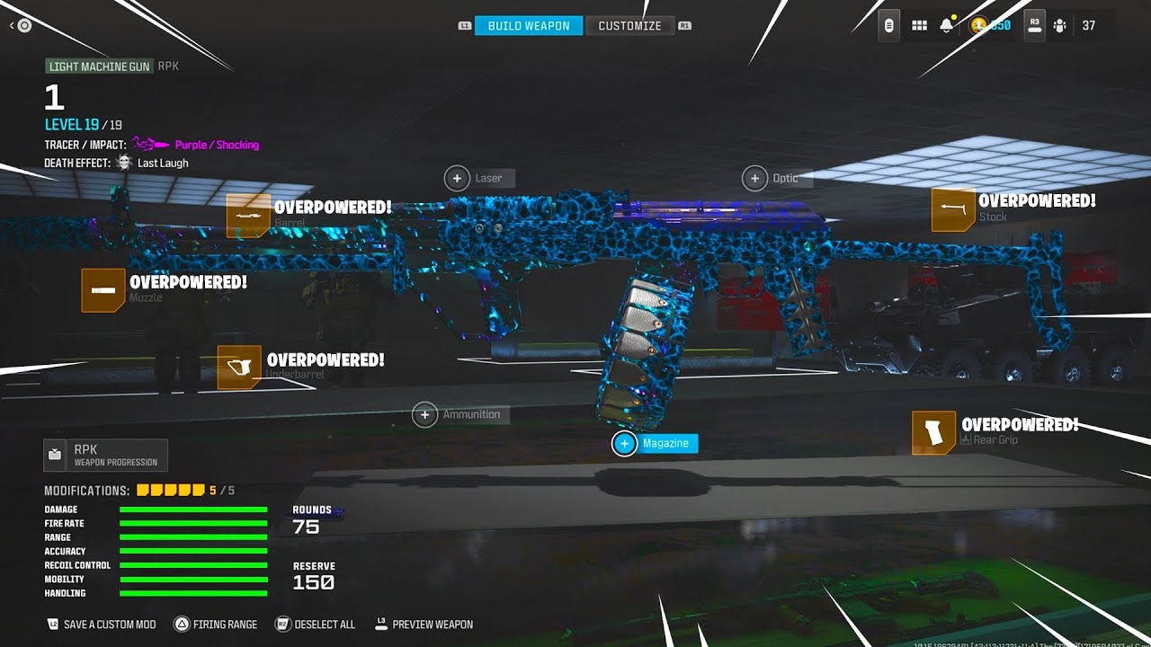 *MAX DAMAGE* RPK in MW3! (Best Class Setup) - YouTube