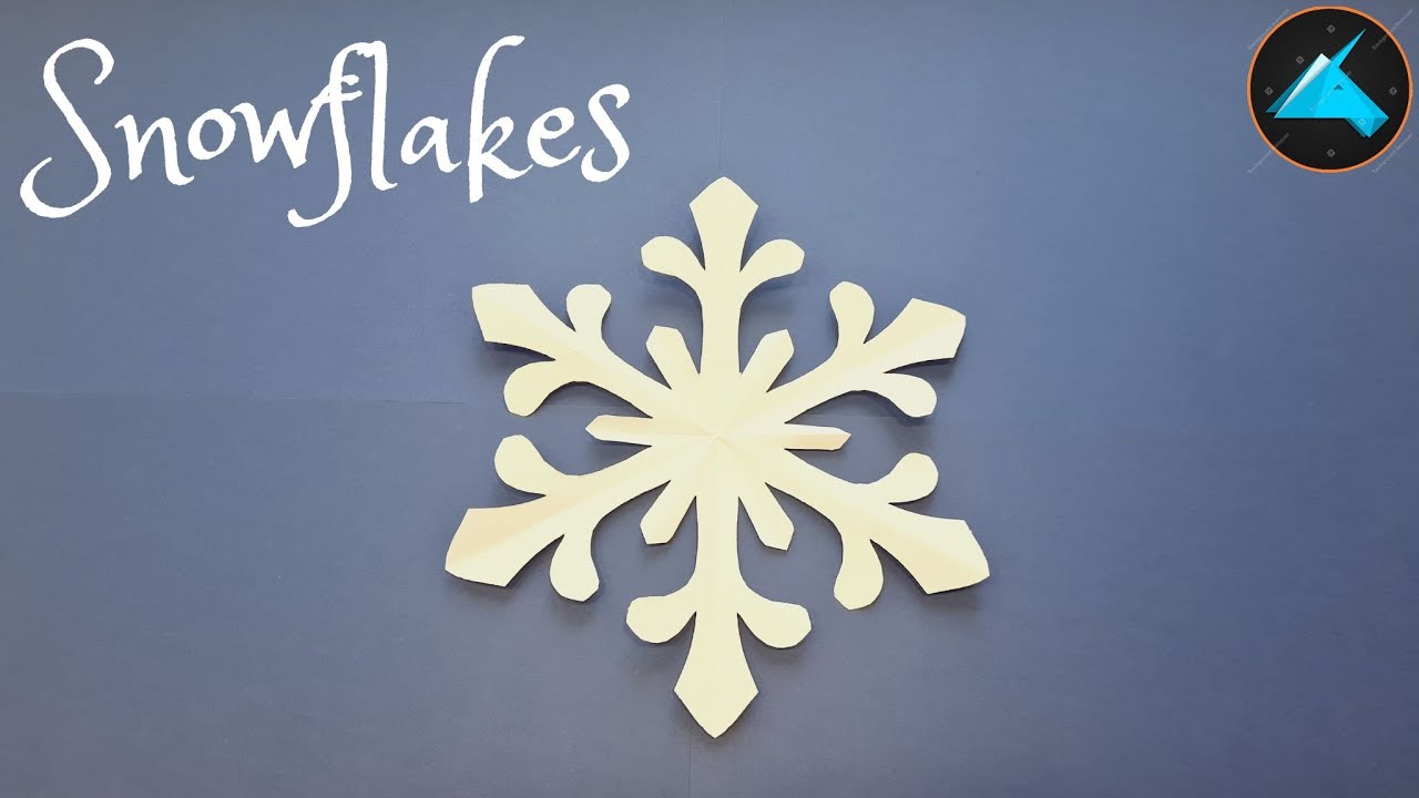 Easy Craft Snowflakes ️ Traditional Style - YouTube