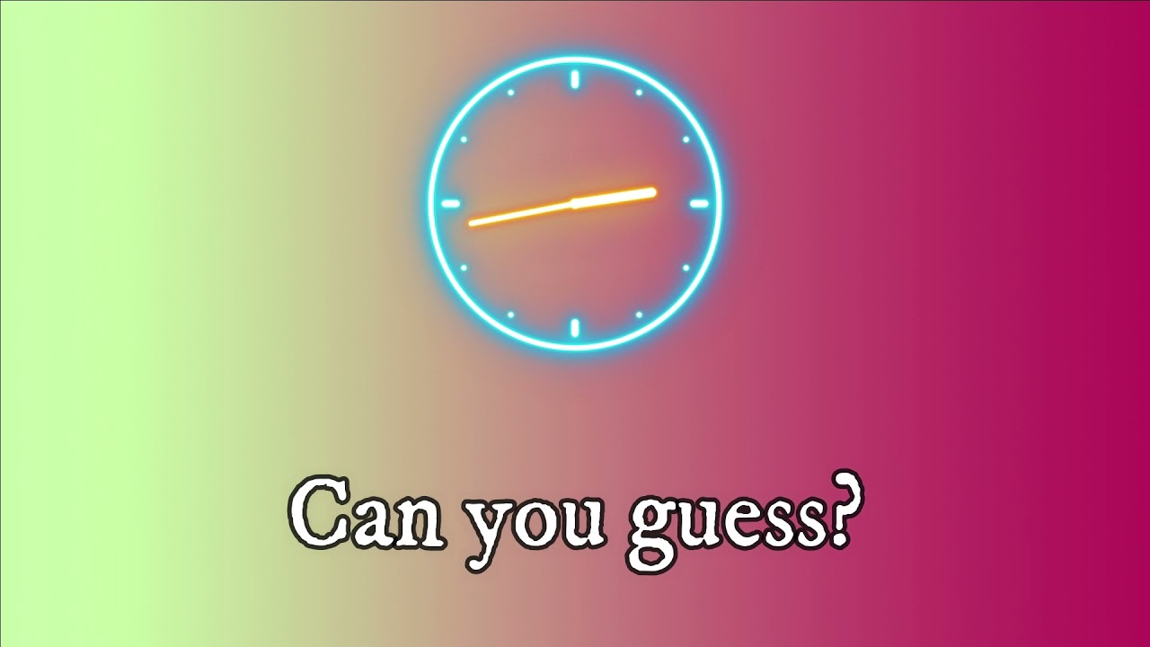 Can you guess? - YouTube