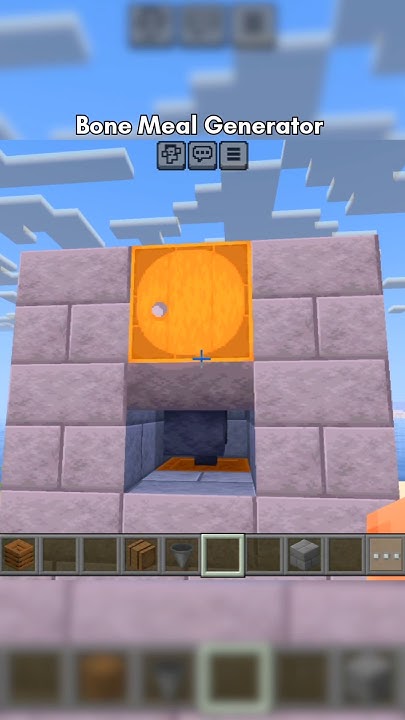 Minecraft Bone Meal Generator #minecraft #shorts - YouTube