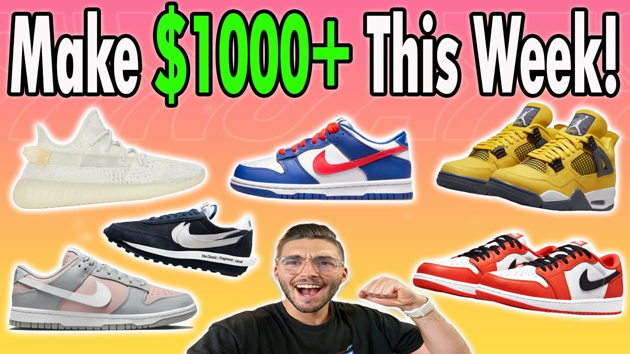 WHATS RESELLING THIS WEEK! Jordan 4 'Lightning' , Yeezy 350s, Fragment ...