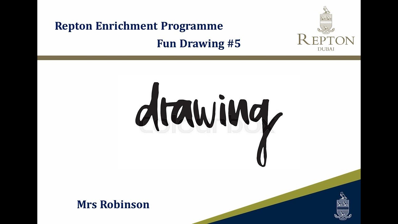 Learn to Draw - Mr Gilbert cartoon yourself #5 - YouTube