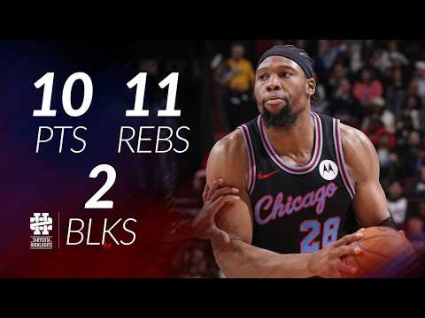 Guerschon Yabusele 10 pts 11 rebs 2 blks vs Cavs 25/26 season