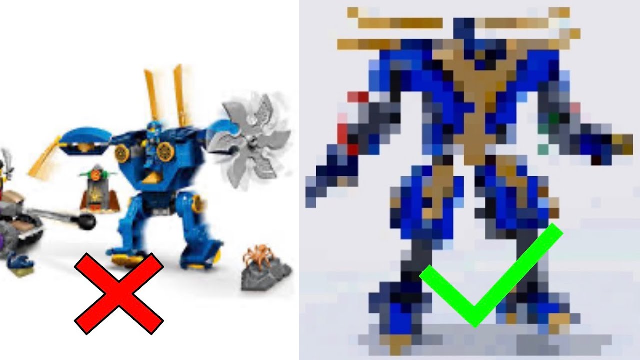 Redesigning BAD Lego sets… - YouTube