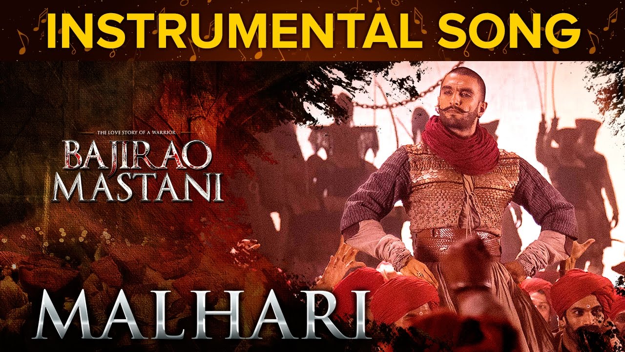 Malhari Instrumental Song | Bajirao Mastani | Ranveer Singh - YouTube