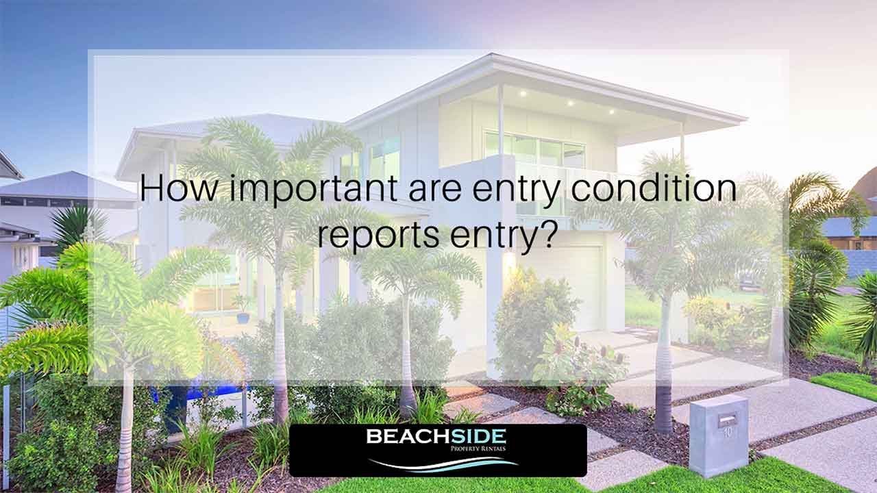 Importance of Entry Condition Reports - YouTube