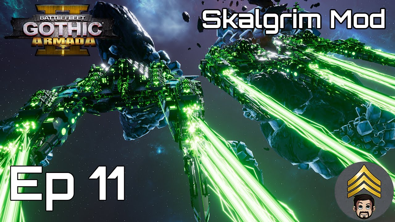 Battlefleet Gothic: Armada 2 (Skalgrim Mod) Necron Campaign Hard - Ep ...
