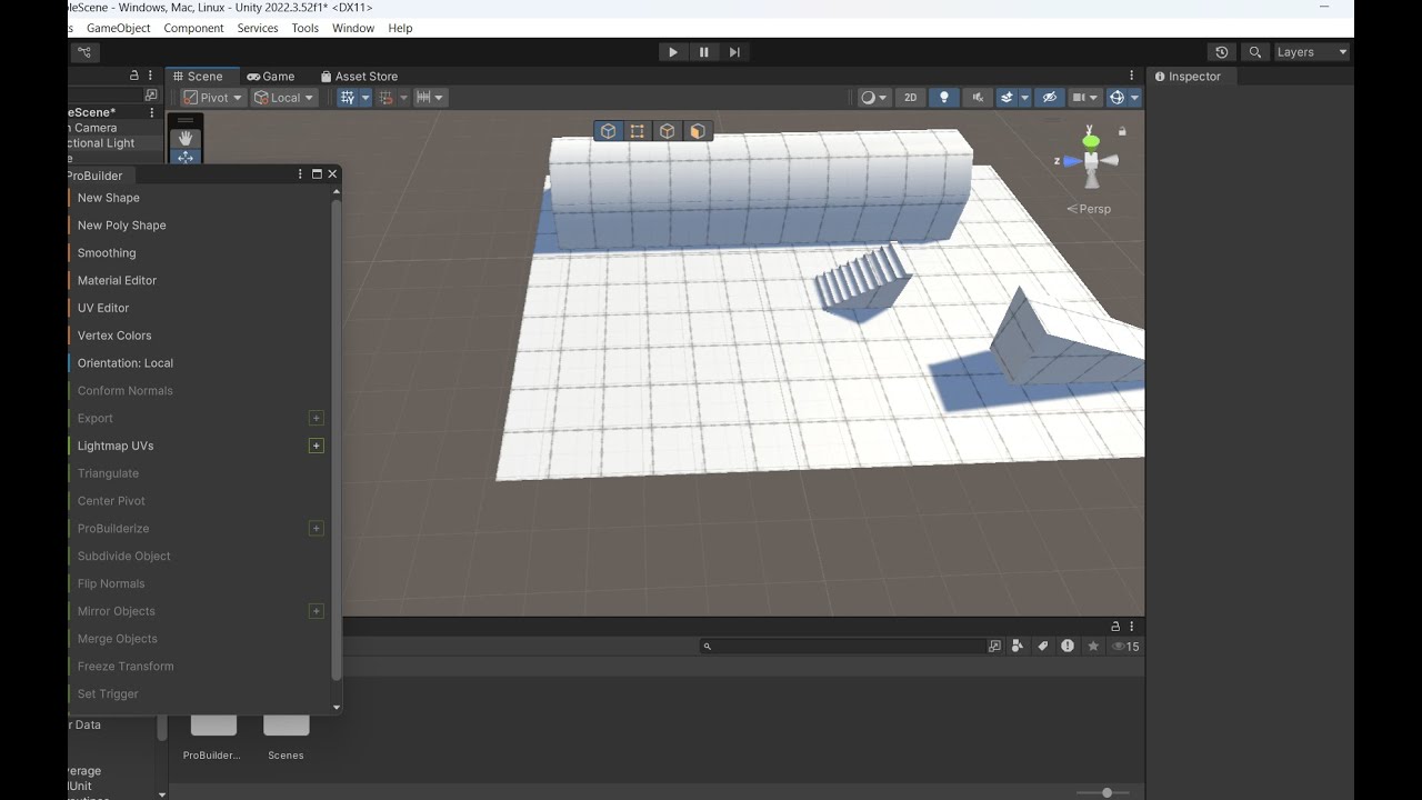 Unity Pro Builder basic guide - YouTube