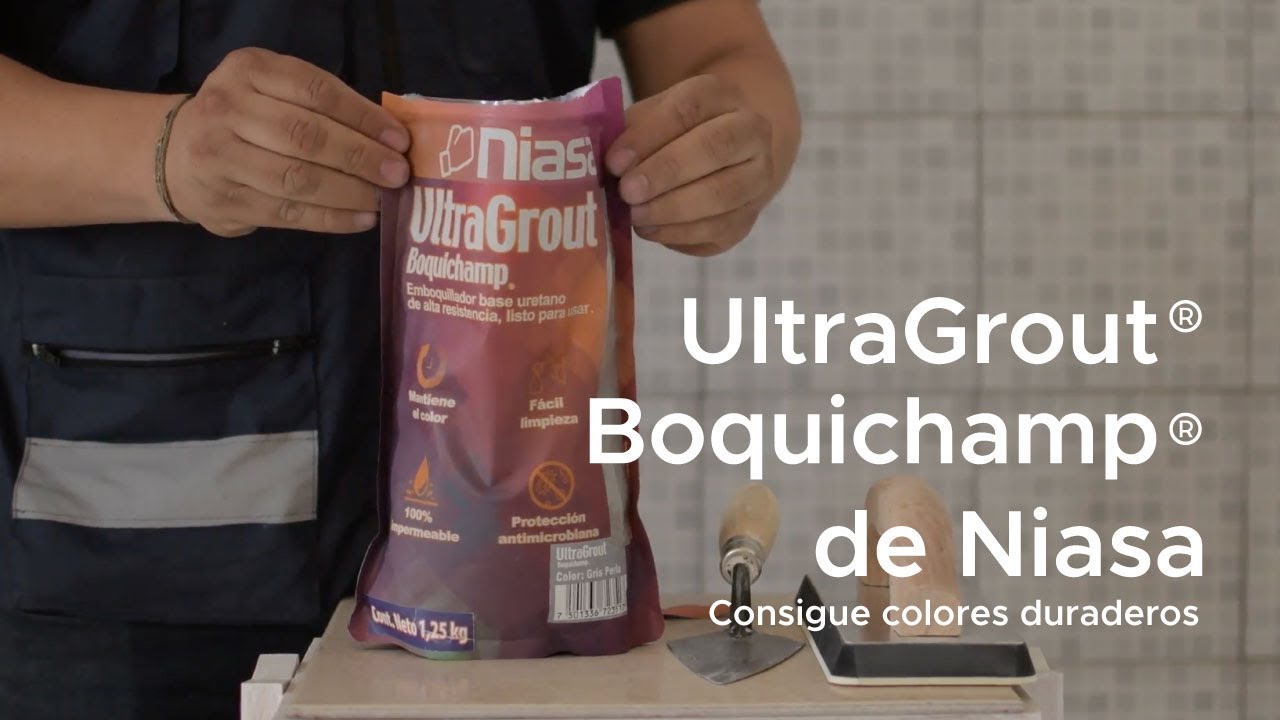 Consigue colores duraderos y una limpieza fácil con UltraGrout ...