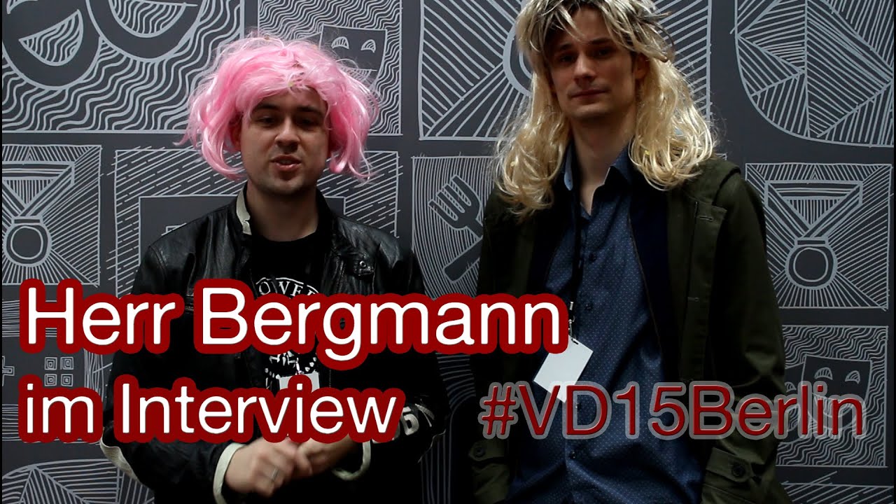 Interview mit Herr Bergmann - Videodays 2015 in Berlin - YouTube