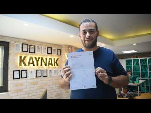 Almanca Kursunu tamamladım, ilk sınavımda kazandım