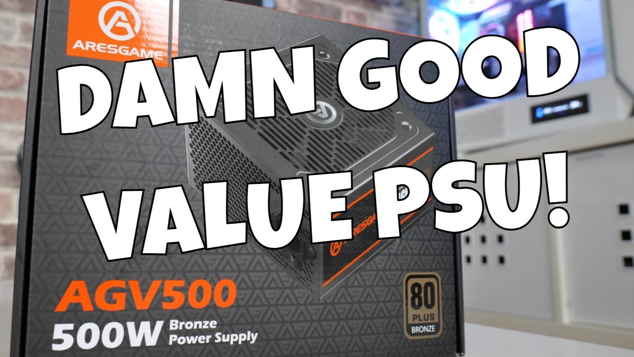 Ultra CHEAP ARESGAME AGV 500w Bronze PSU With 5 Year Warranty honest ...