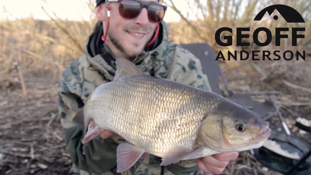 Fishing for ide in early spring - YouTube