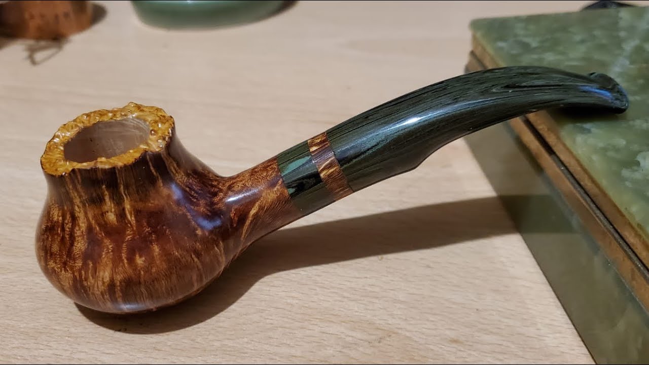LCS Briars pipe 626 volcano apple - YouTube