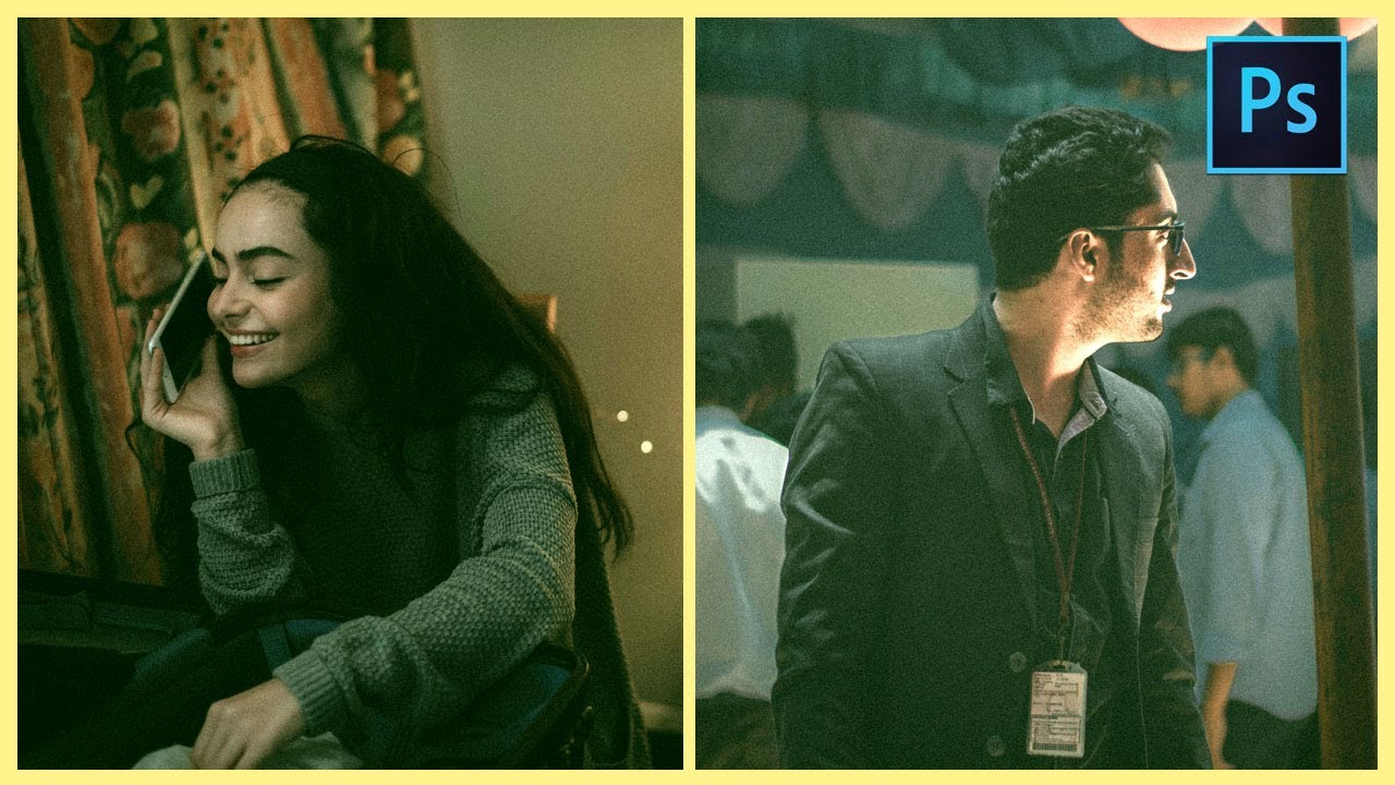 [ Color Effect ] How to Create a Retro Camera Look in Photoshop - YouTube