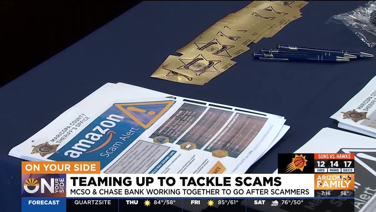 Chase Bank teams up with Maricopa County to tackle scams - YouTube