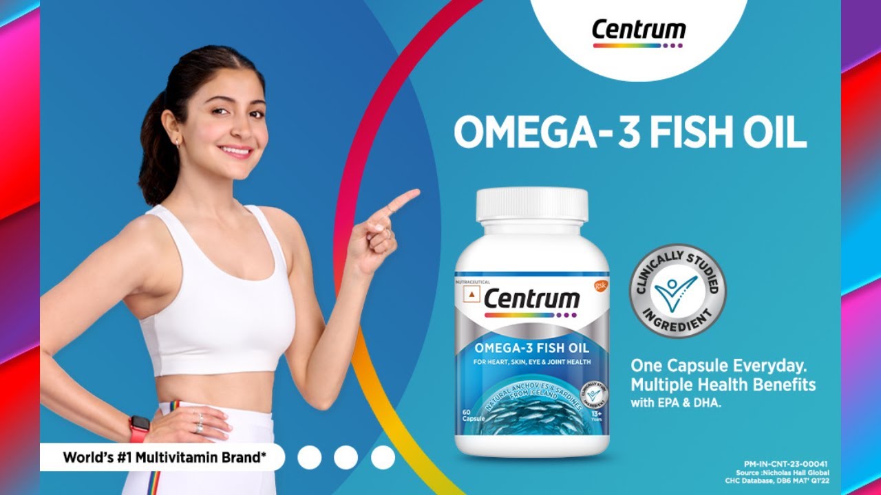Centrum Omega-3 Fish Oil (60 Capsules) with EPA & DHA #shortsvideo # ...