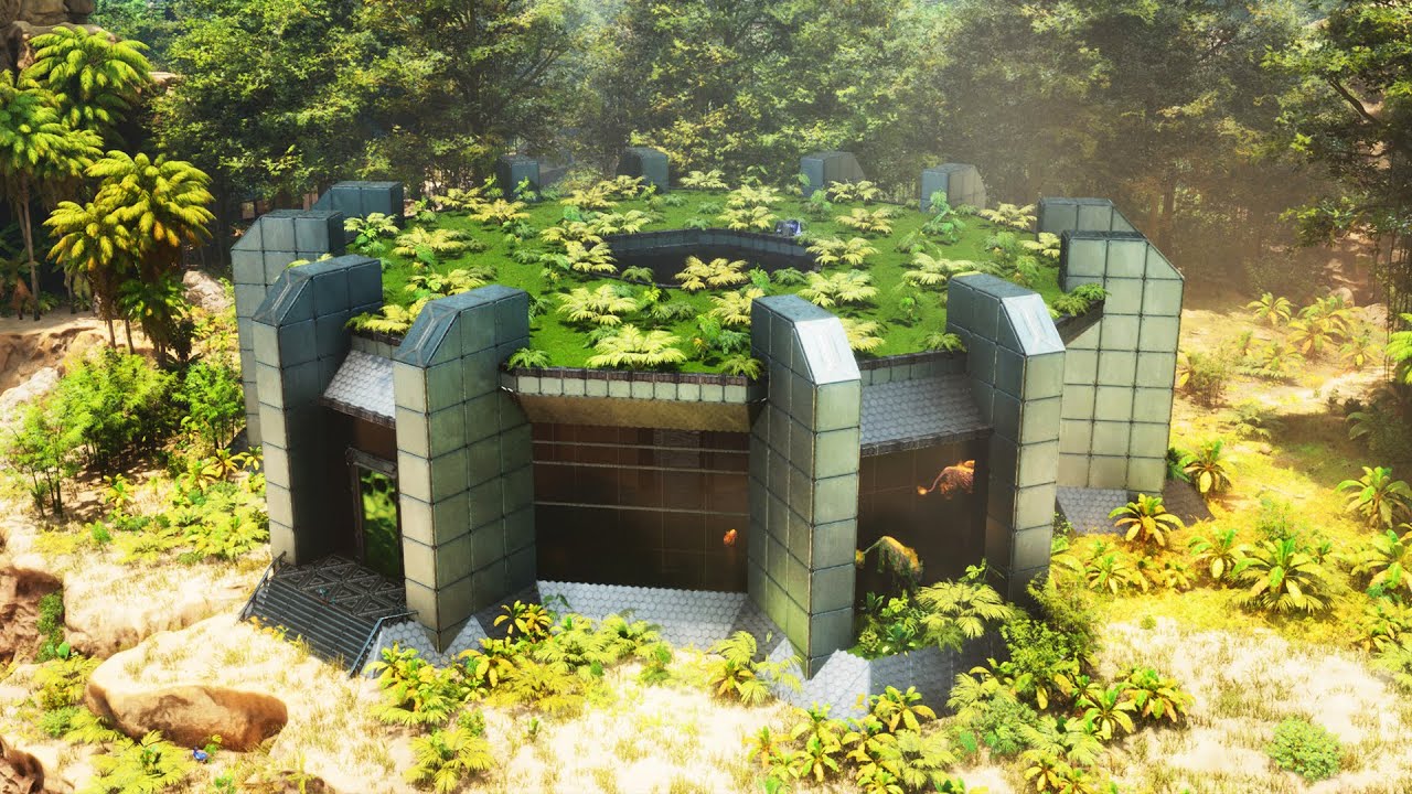 I Built a Modern Tek Breeding Facility in ARK: Survival Ascended - YouTube