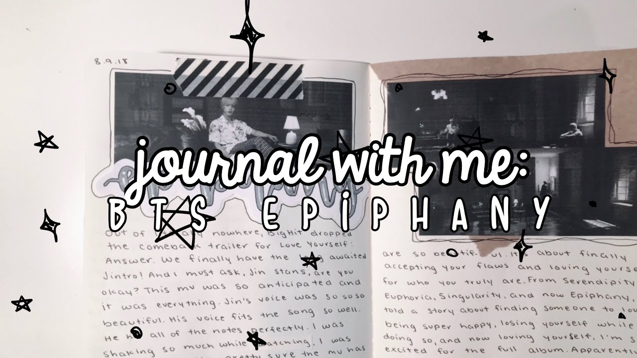 [kpop] journal with me | BTS epiphany - YouTube