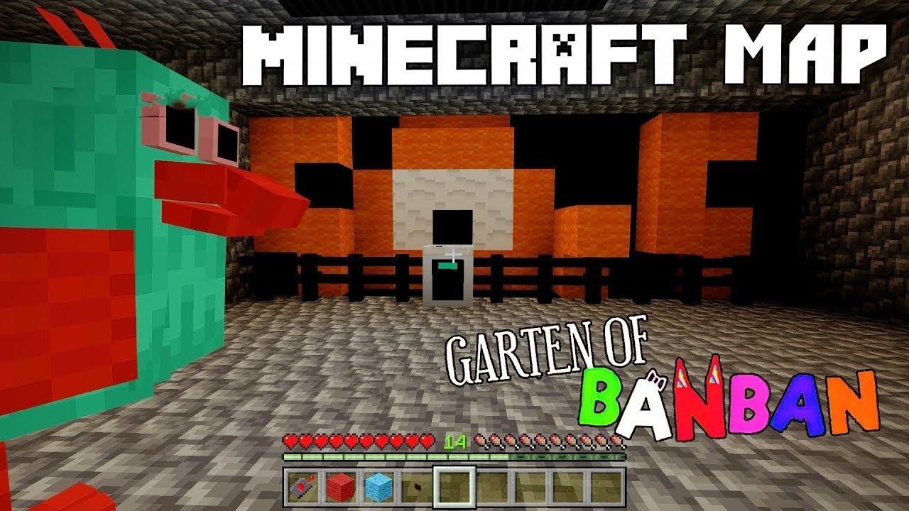[New map] [Chapter 3] Garten of Banban 3 - minecraft map - YouTube