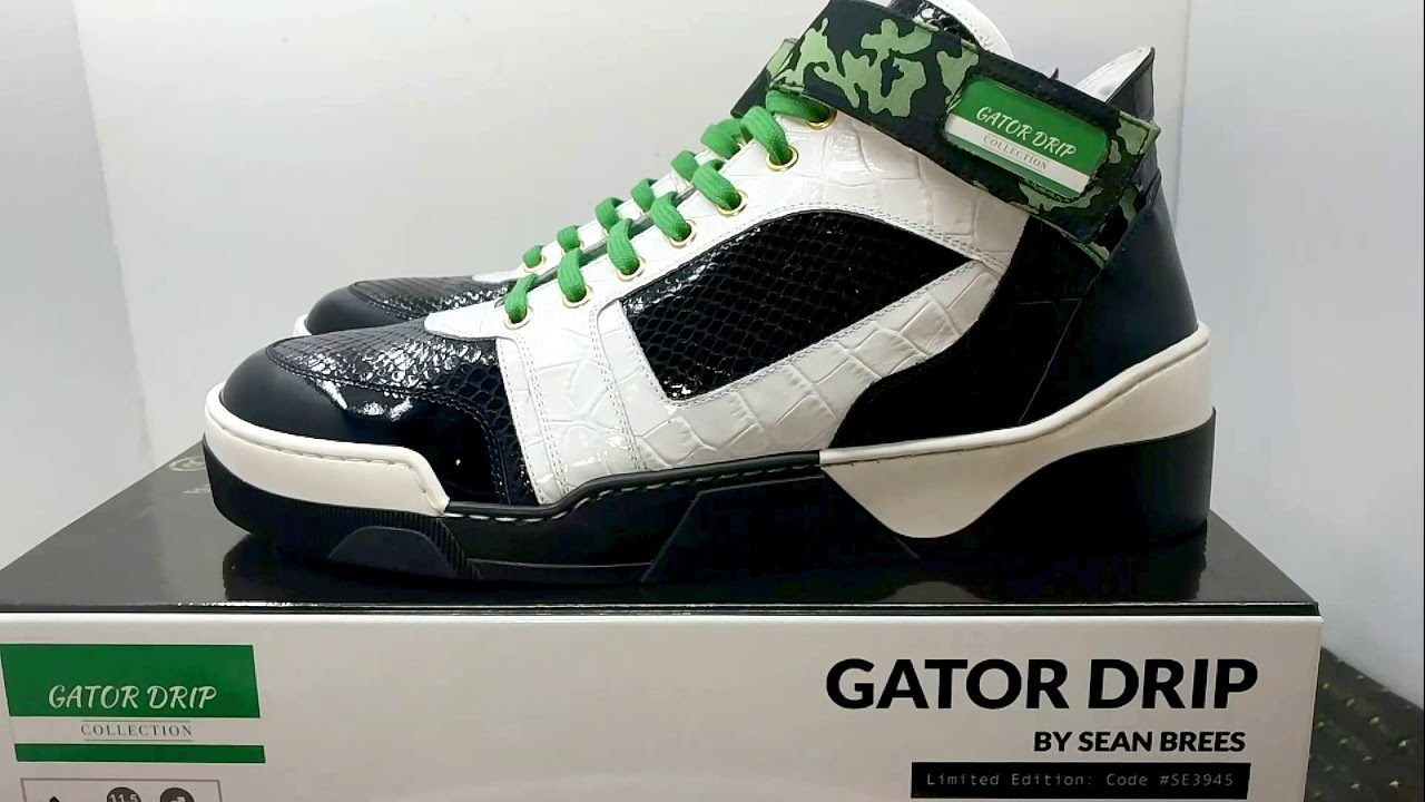 GATOR BOYZ Gator Drip Designer Custom Shoes - Made In Italy - YouTube