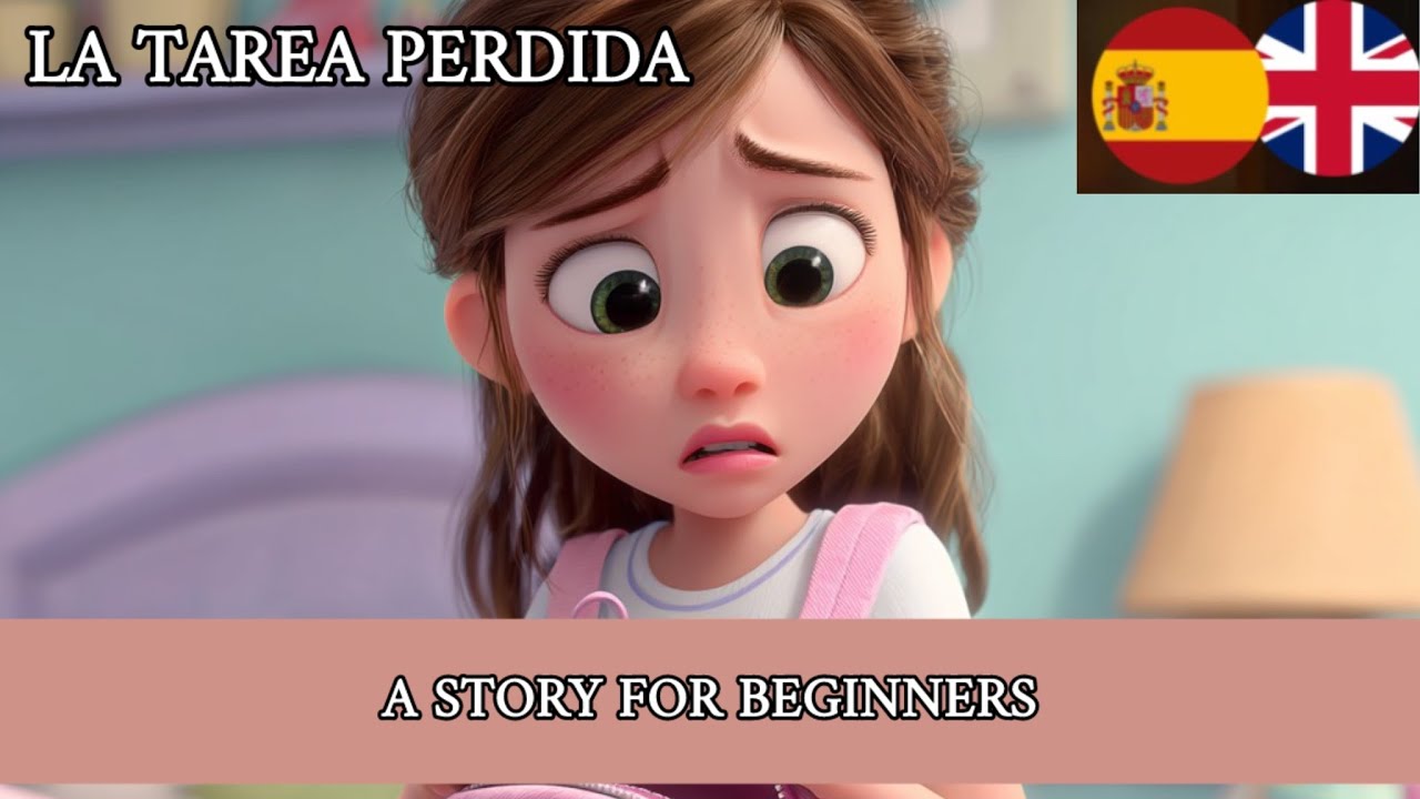 Listen & Learn Spanish with a Story (A1-A2) -The missing homework - YouTube