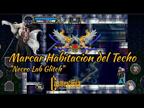 castlevania sotn Necromancy lab (room ceiling glitch) - YouTube