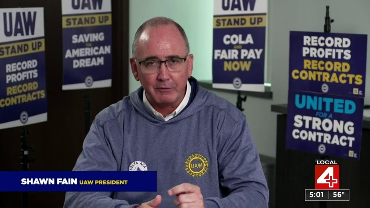 UAW leader says 'there's more to be won' as strike with Big 3 ...