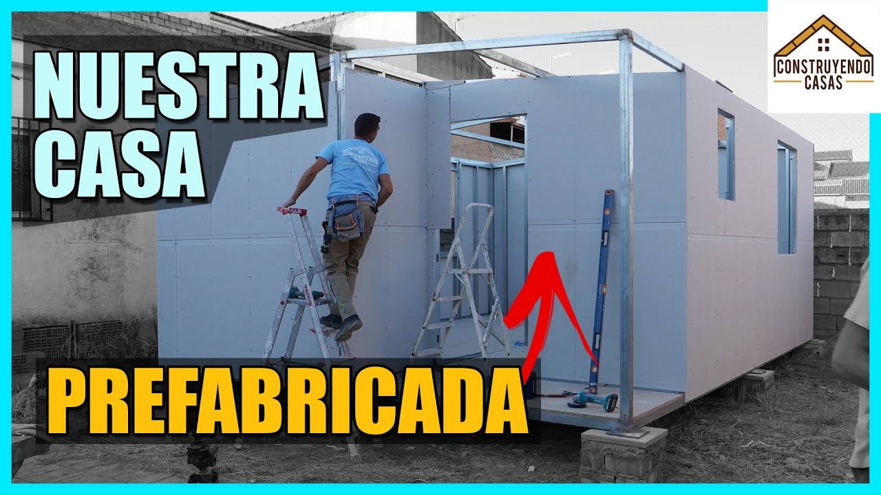 🔶Así es NUESTRA CASA PREFABRICADA 🔶 TOUR por la CASA, MATERIALES Y ...