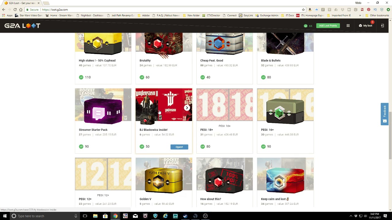 G2A Loot Box Random STEAM CD KEY Opening! Nov 11, 2017 - YouTube