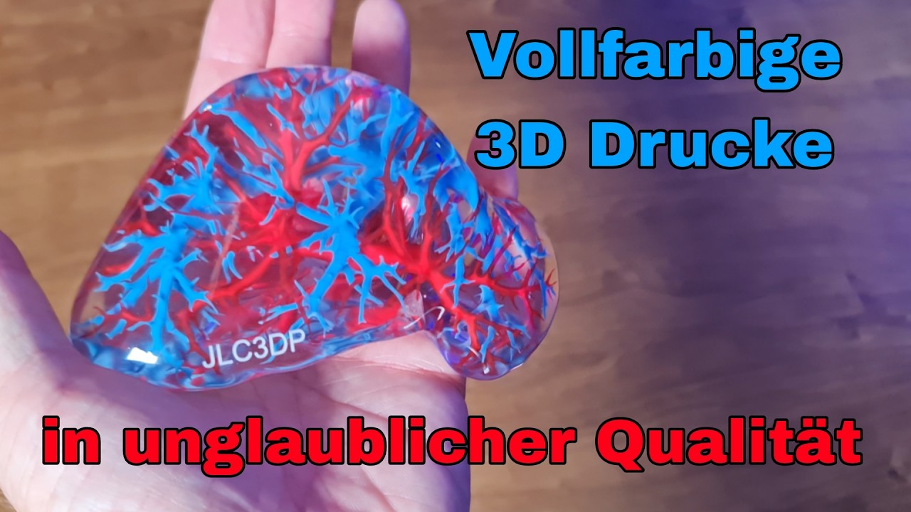 Mit WJP Vollfarb Resin 3D Druck und JLC3DP deiner Kreativität freien ...