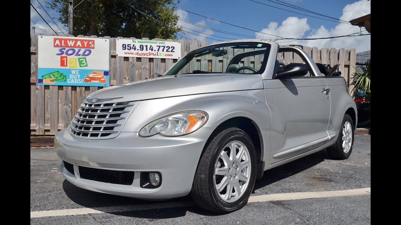 Amazing 2007 Chrysler PT Cruiser Convertible For Sale! #ptcruiser # ...