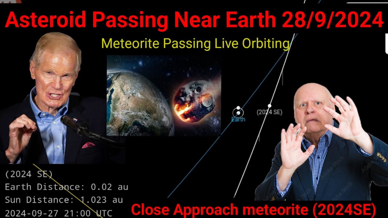 Asteroid Live Live Orbiting Close approach today Asteroid hitting earth ...