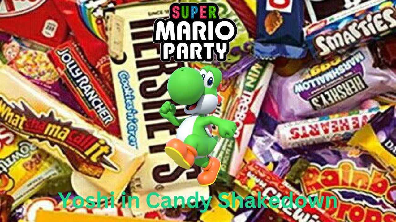 Super Mario Party - Yoshi in Candy Shakedown - YouTube