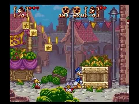 SNES Longplay [283] Mickey and Donald - Magical Adventure 3 (2-Players)