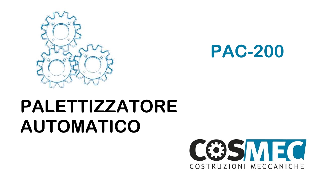 Cosmec srl: PAC-200 (#9) - YouTube